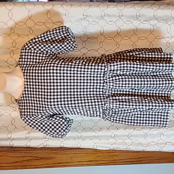 Zara | Dresses | Nwt Zara Checkered Dress Xs Mini | Poshmark